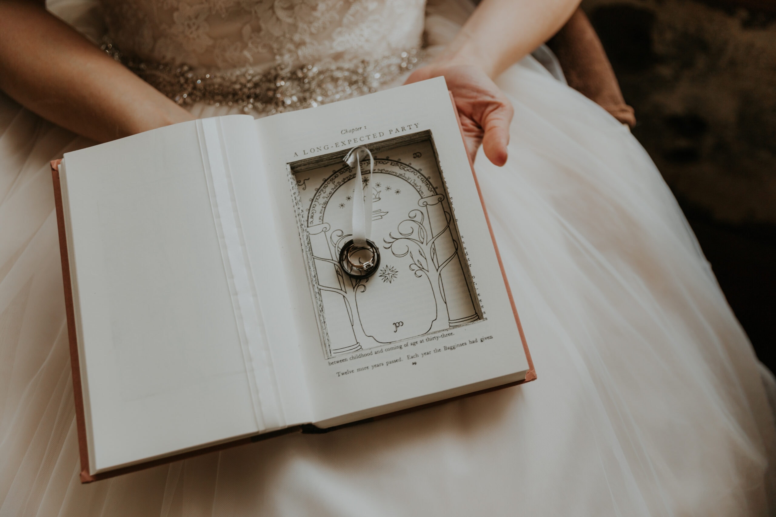 Literary Themed Wedding at Rumely Event Space - Wed KC Feature
