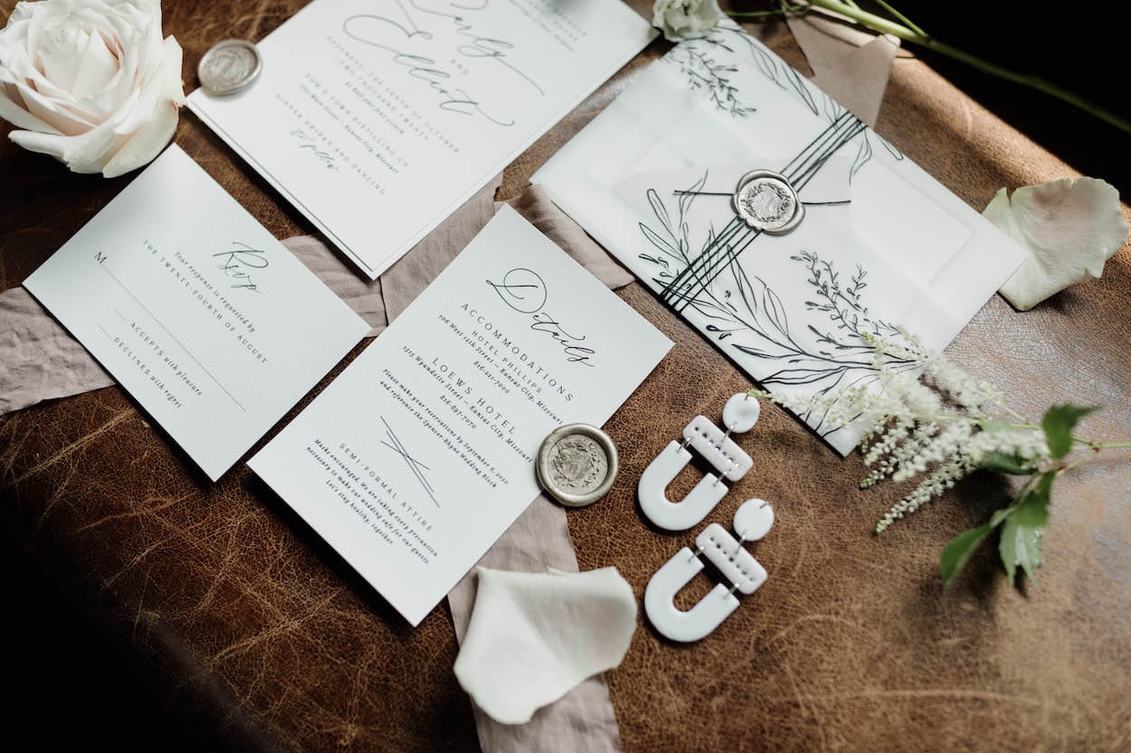 Five Wedding Paper Trends - Wed KC Kansas City Wedding Experts
